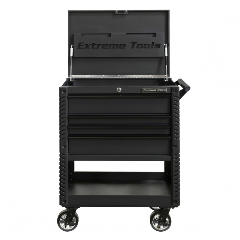 33 inch 4 Drawer Deluxe Tool Cart, EX Professional Series - Extreme Tools