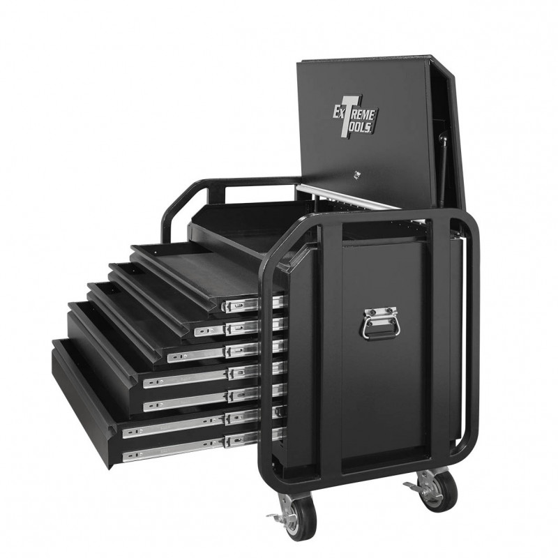 Deluxe 36 Inch, 5 Drawer Extra Capacity Road Box, by Extreme Tools®