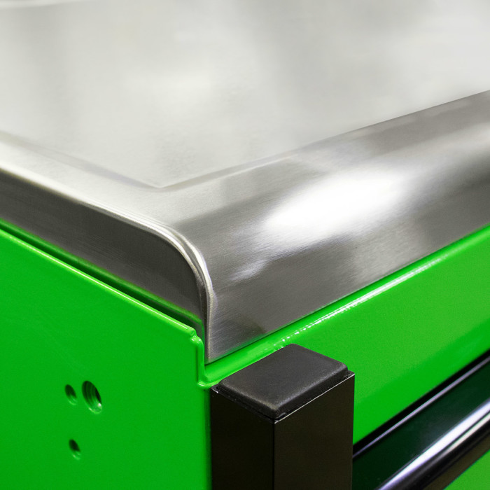 Professional 72 Inch Triple Bank Roller Cabinet, by Extreme Tools®