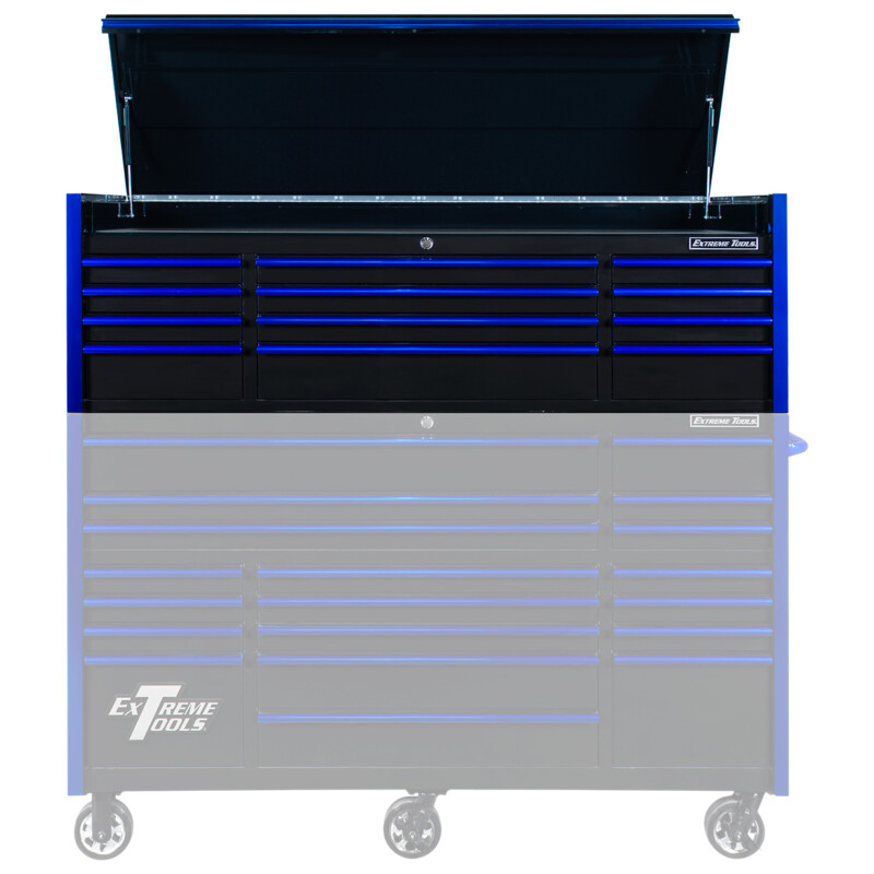 72 Inch 12 Drawer Top Chest, RX Series by Extreme Tools®